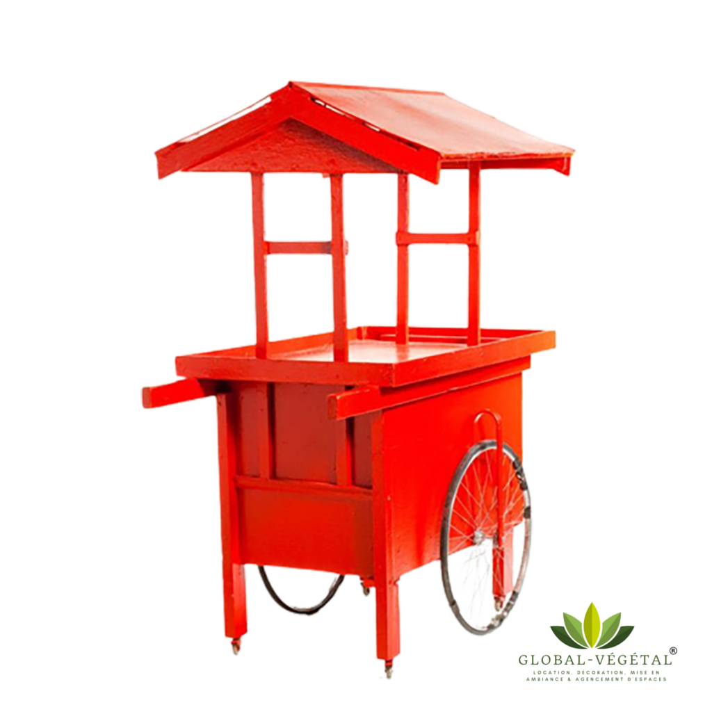 Location de chariot de nourriture asiatique - Global Végétal®